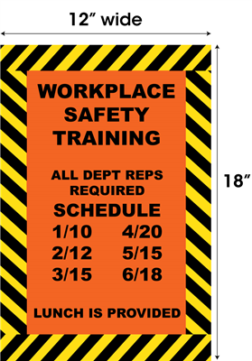 Safety Poster | Custom Printed Open for Business Posters During COVID-19